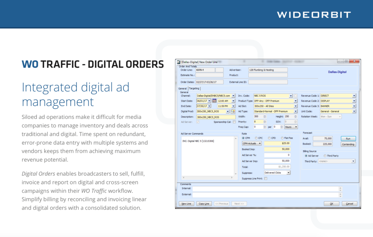 WO Traffic - WideOrbit Inc.